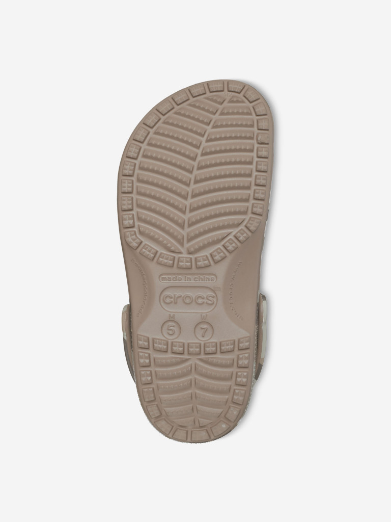 Сабо мужские Crocs Classic Printed Camo Clog арт. 206454 коричневый ...
