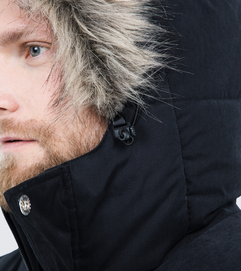 Куртка утепленная мужская Exxtasy Finsland арт. 29 425 0414 S черный ...