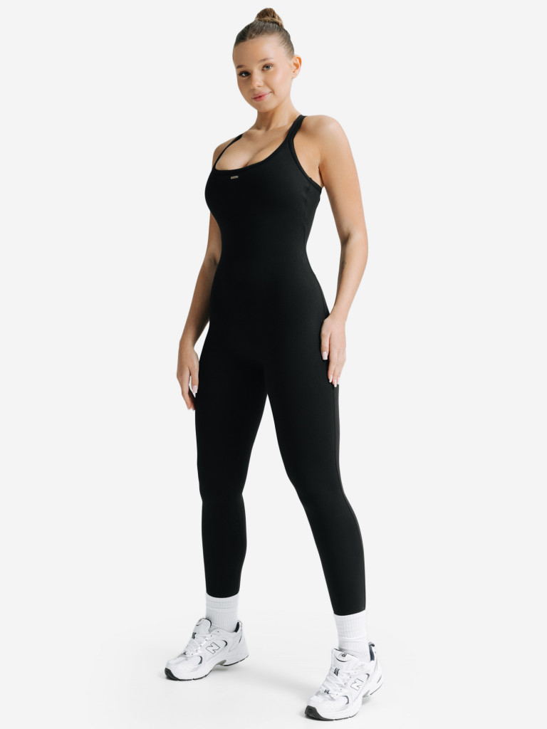 Комбинезон спортивный женский Forstrong SLIM SOFT Черный цвет — купить за 4200 руб. со скидкой ...