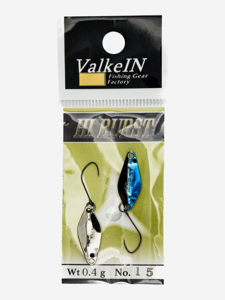 Блесна ValkeIn Hi Burst, 0.4 г, 15 15 цвет — купить за 699 руб. со ...