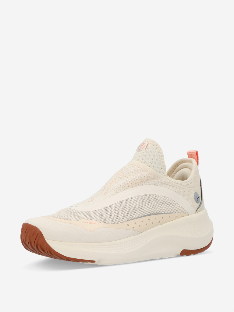 Кроссовки женские Li-Ning Soft Go арт. AGLU166-3F светло-бежевый цвет ...