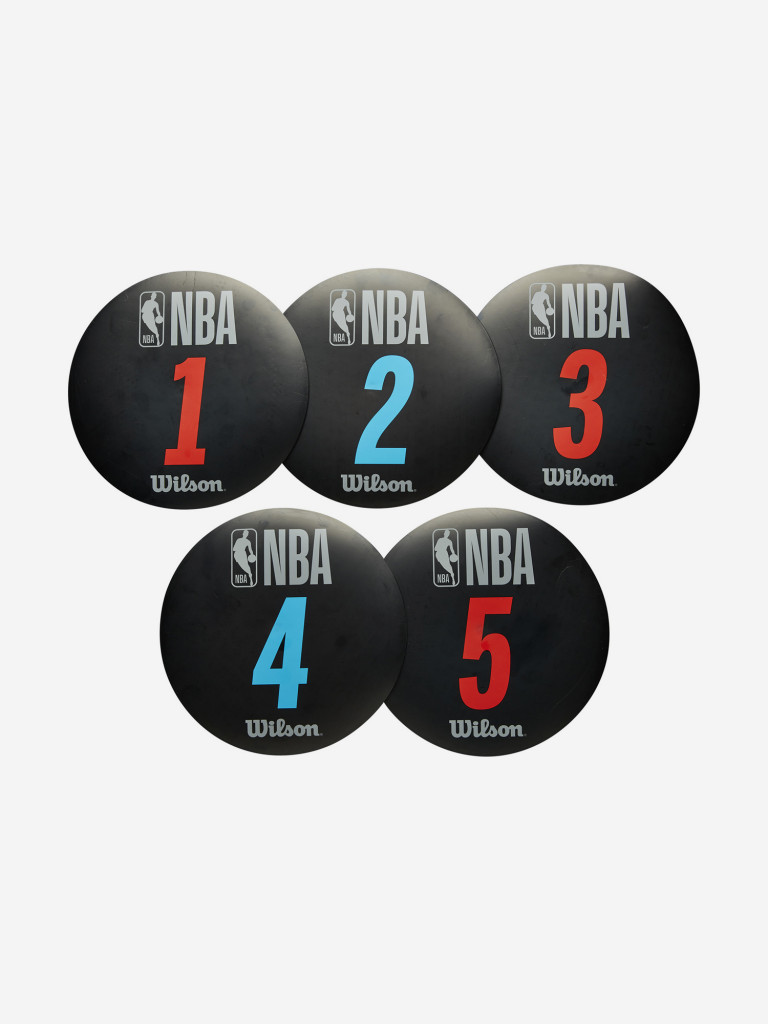 Маркеры Wilson NBA DRV Training Markers арт. WTBA9001NBA черный цвет ...