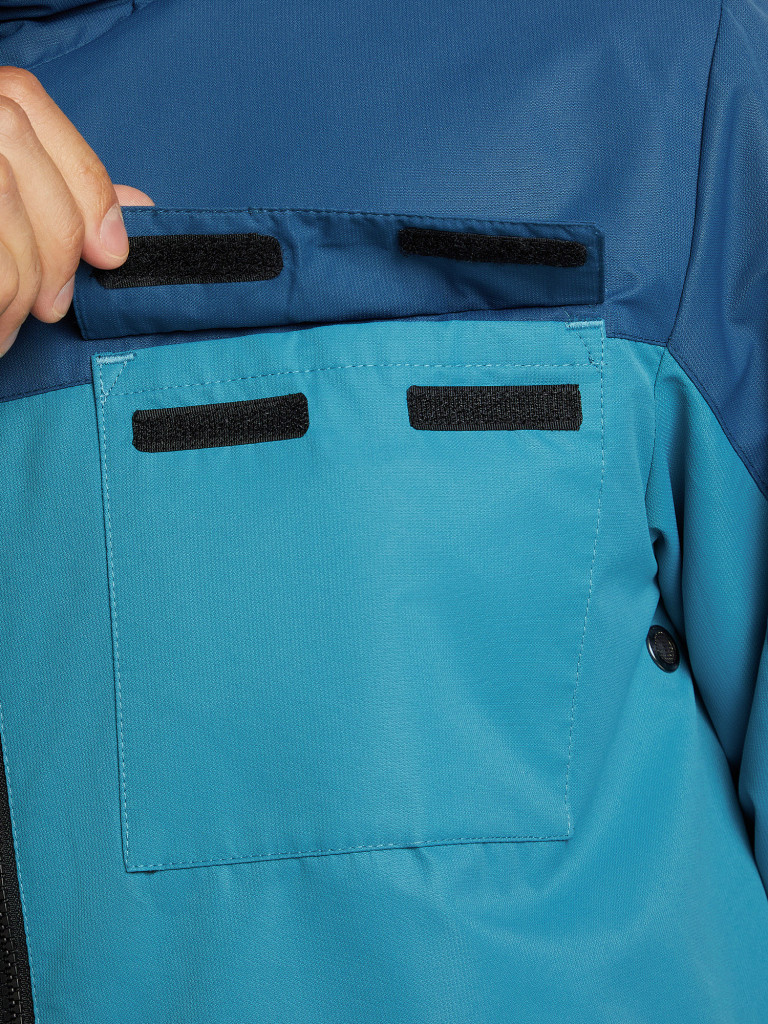 Куртка утепленная мужская Termit арт. 117616 черный/синий цвет — купить за 2399 руб. со скидкой ...