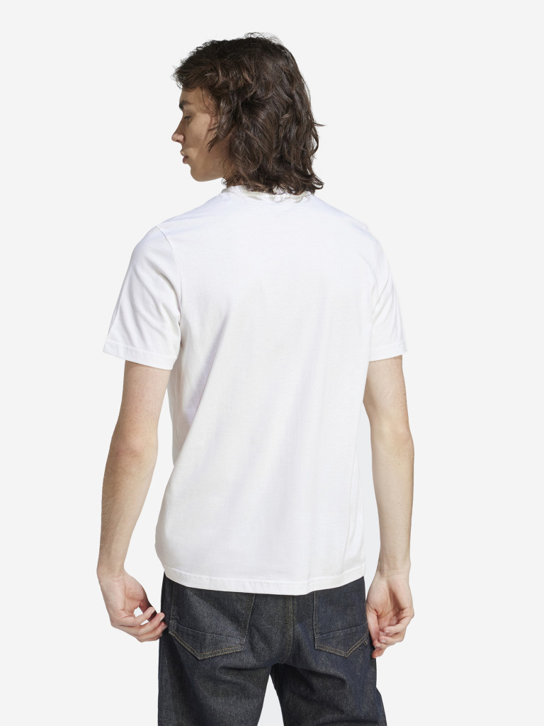 Футболка мужская adidas Doodle арт. HY1338 белый цвет — купить за 2099 ...