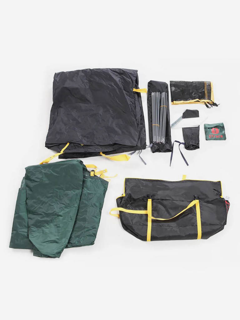 Палатка BTrace Solid 3, Зеленый Зеленый цвет — купить за 20499 руб., отзывы в интернет-магазине ...