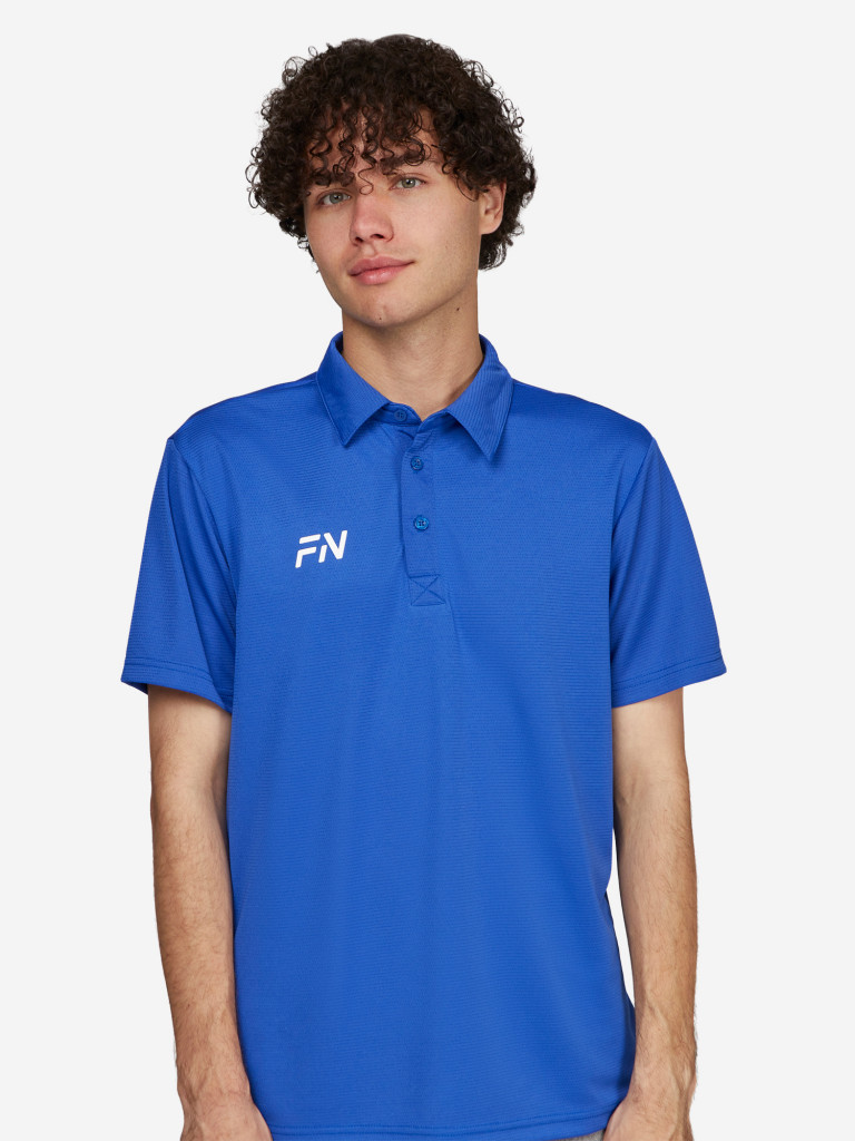 Поло мужское FN Polo Синий цвет — купить за 790 руб. со скидкой 27 % ...