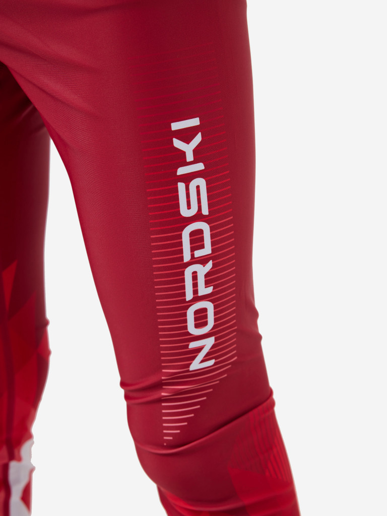 Гоночный костюм Nordski Jr. Race Красный\белый цвет — купить за 7352 руб. со скидкой 20 % ...