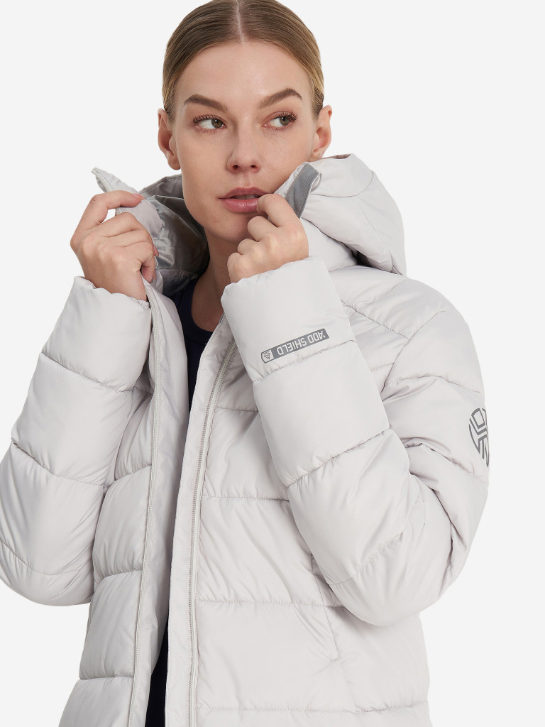 Куртка утепленная женская Outventure светло-серый цвет — купить за 7999 ...