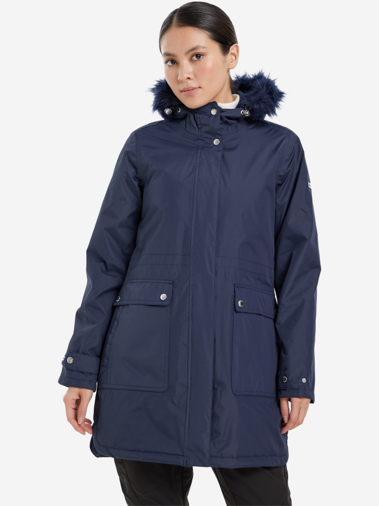 Парка женская Regatta Sabinka арт. RWP352 синий цвет — купить за 3899 ...