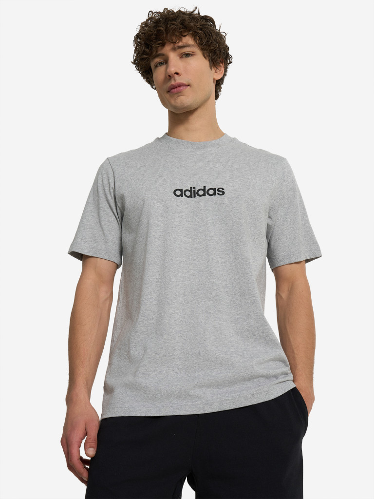 Футболка мужская adidas арт. JE9002 серый цвет — купить за 1599 руб. со ...