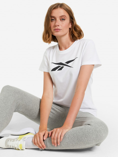 Футболка женская Reebok Graphic Vector арт. FU2331 белый цвет — купить ...