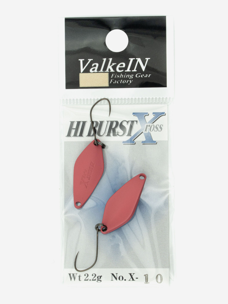Блесна VALKEIN HI BURST X-ROSS 2.2гр цвет X-10 x-10 цвет — купить за ...