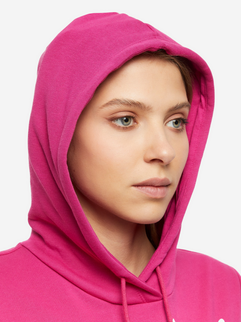 Худи женское PUMA ESS Logo арт. 586797 фуксия цвет — купить за 2599 руб ...