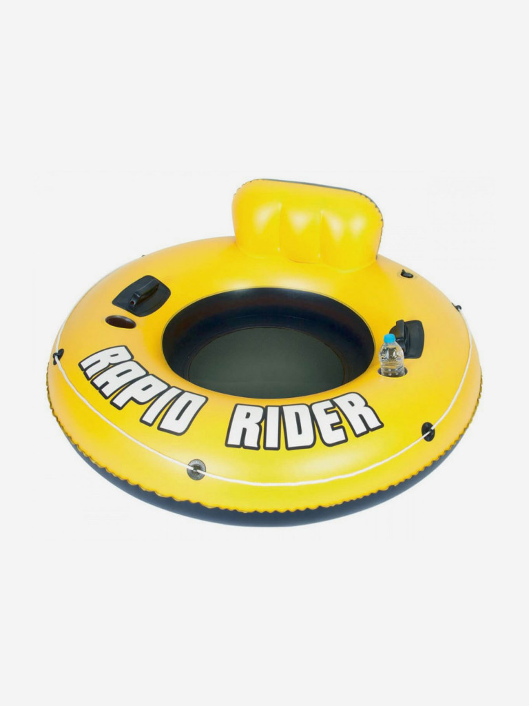 Плавательный круг Bestway 43116 Rapid Rider (135см) Желтый цвет ...