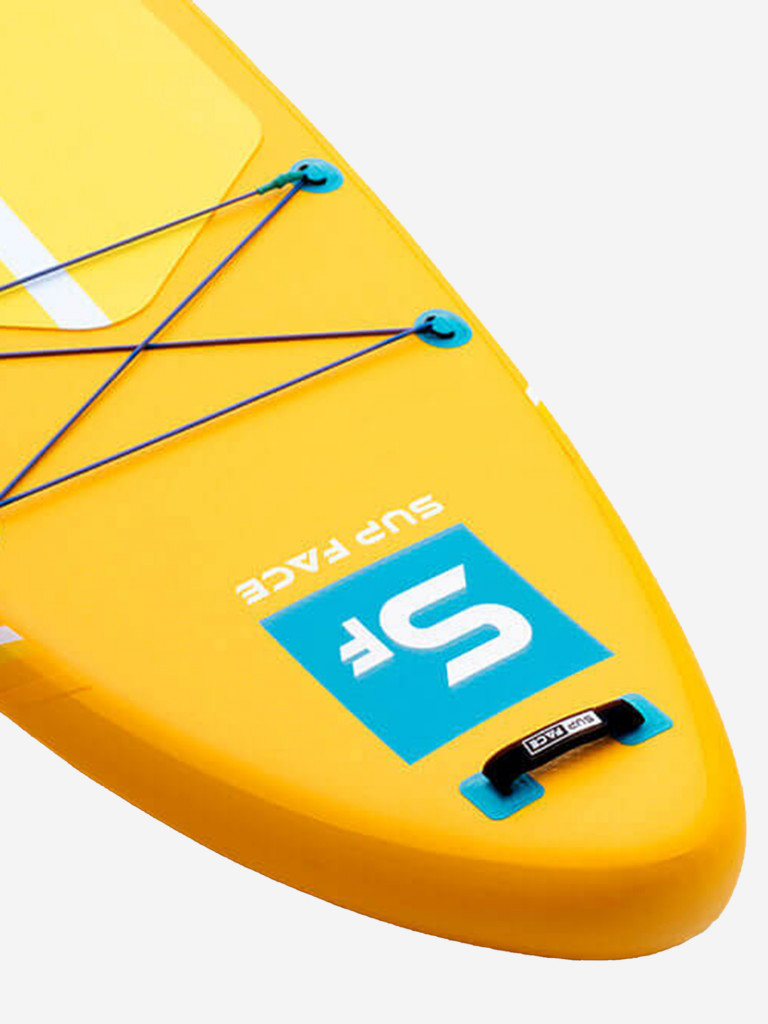 Доска SUP надувная комплект SUP face Basic 8'7"x30"x5" желтый/зеленый цвет — купить за 24800 руб ...