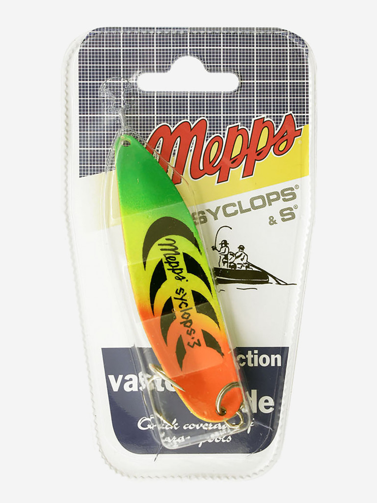 Блесна колеблющаяся MEPPS "Syclops TIGER" №3 (26 г) блистер арт ...