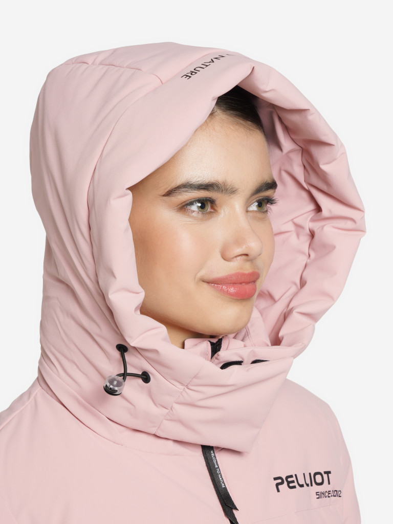 Пуховик женский Pelliot арт. 12240822 розовый цвет — купить за 7079 руб. со скидкой 70 %, отзывы ...