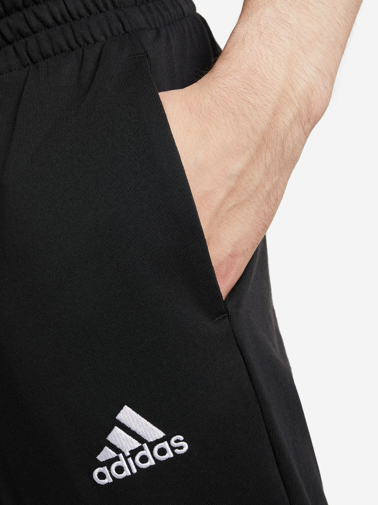 Брюки мужские adidas Essentials Single арт. GK9226 черный цвет — купить ...