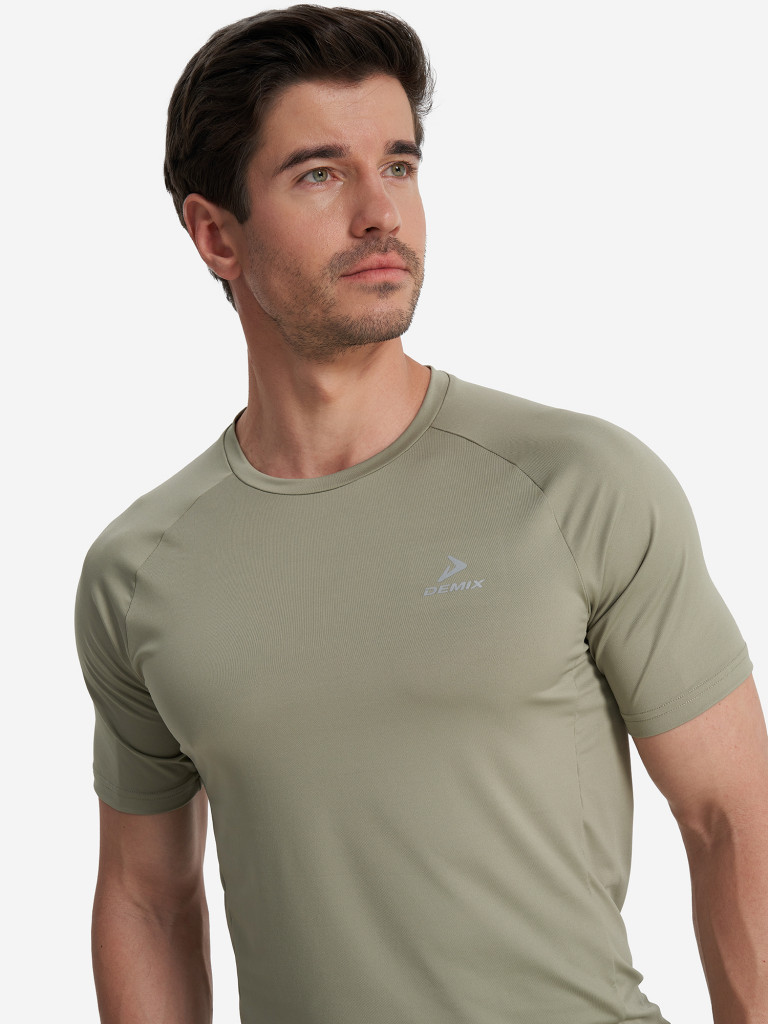 Футболка мужская Demix AeroMove Running хвойный цвет — купить за 1999 ...