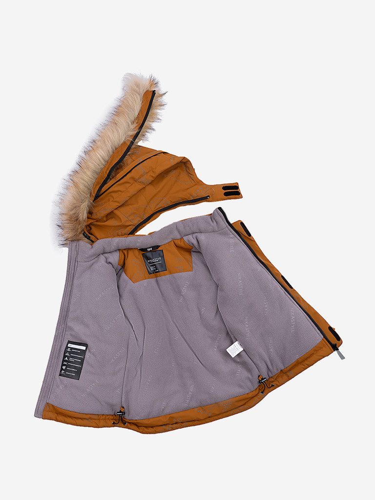 Костюм зимний для мальчика NIKASTYLE кэмел/черный цвет — купить за 6350 руб. со скидкой 48 % ...