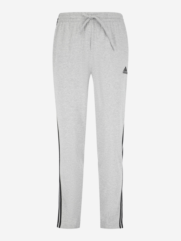 Брюки мужские adidas Essentials 3-Stripes арт. GK8998 серый/черный цвет ...