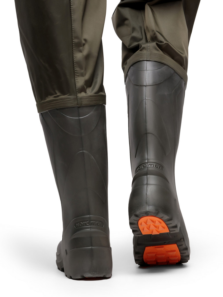 Вейдерсы мужские Nordman Expert с сапогом арт. 5-257-G01-OZ оливковый цвет — купить за 5176 руб ...