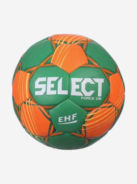 Мяч гандбольный Select Force DB V22 зеленый/оранжевый цвет — купить за ...