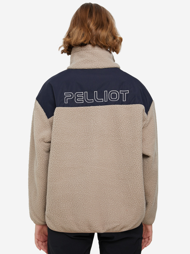 Джемпер флисовый женский Pelliot арт. 12131018 бежевый цвет — купить за 2549 руб. со скидкой 70 ...