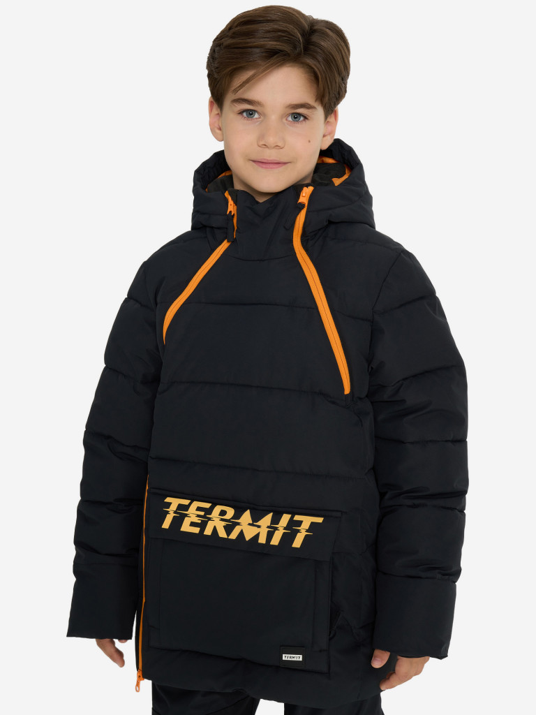 Пуховик для мальчиков Termit арт. 131192 черный цвет — купить за 4249 руб. со скидкой 50 % ...