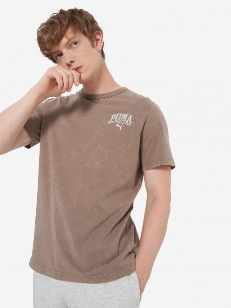 Футболка мужская PUMA арт. 684640 серо-коричневый цвет — купить за 1999 ...