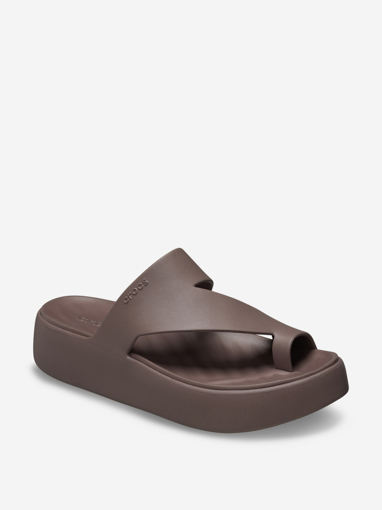 Сандалии женские Crocs Getaway Platform Toe Loop арт. 210834 серый цвет ...