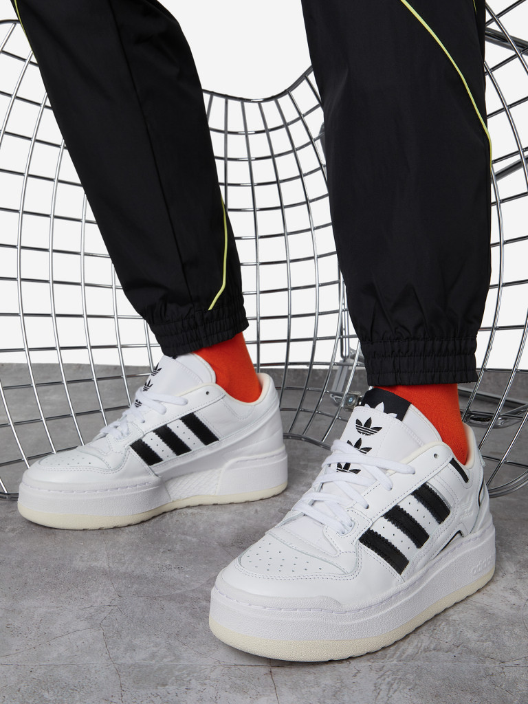Кеды женские adidas Forum Xlg арт. IG2578 белый/черный цвет — купить за ...