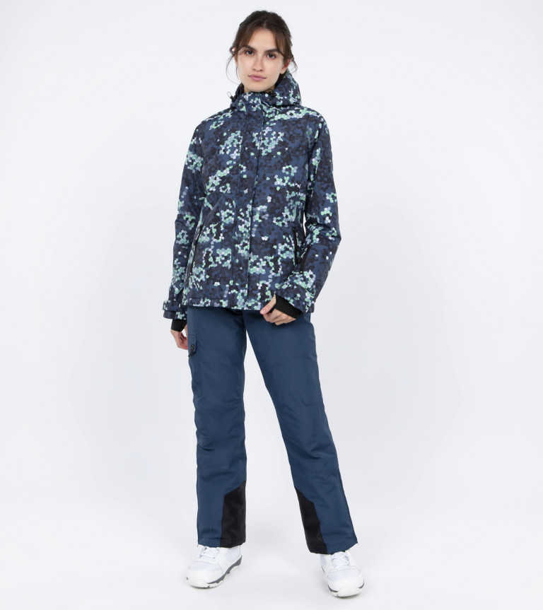 Куртка утепленная женская Exxtasy Stavanger арт. 29 422 1412 S синий ...