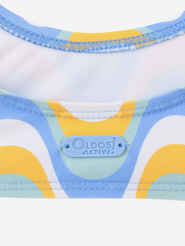 Костюм купальный детский Oldos голубой цвет — купить за 1599 руб. со скидкой 33 %, отзывы в ...