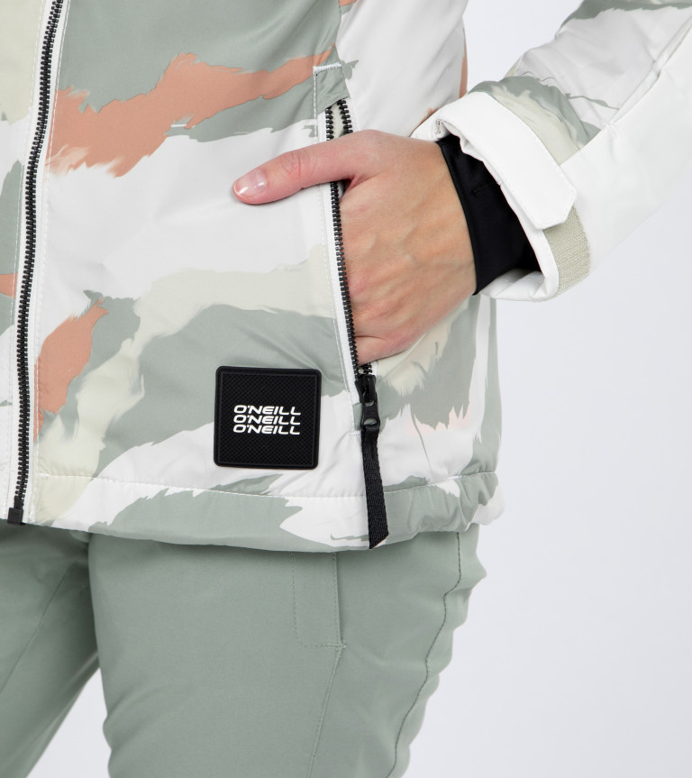 Куртка женская O'Neill Pw Vallerite арт. 9P5024 молочный/камо принт ...