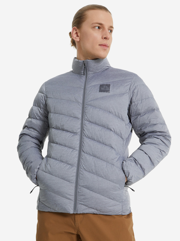 Пуховик мужской Pelliot арт. 11140801 серый цвет — купить за 4049 руб. со скидкой 70 %, отзывы в ...