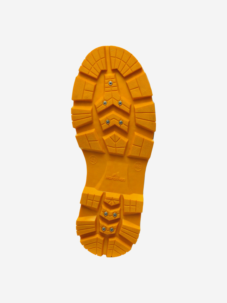 Сапоги мужские Nordman Quaddro с защищенной подошвой ТЭП с шипами и меховым вкладышем до -50 ºС ...