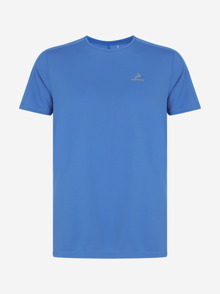 Футболка мужская Demix Baseline Running арт. 130171 васильковый цвет ...