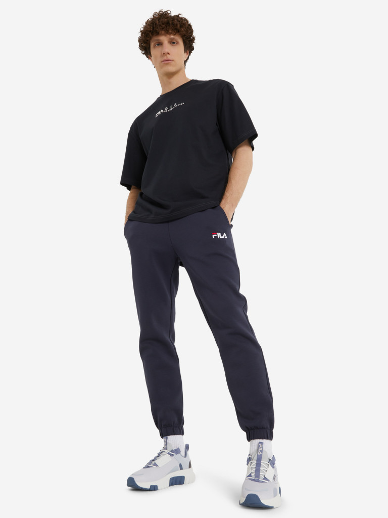 Брюки мужские FILA арт. 125565 темно-синий цвет — купить за 1199 руб. со скидкой 70 %, отзывы в ...