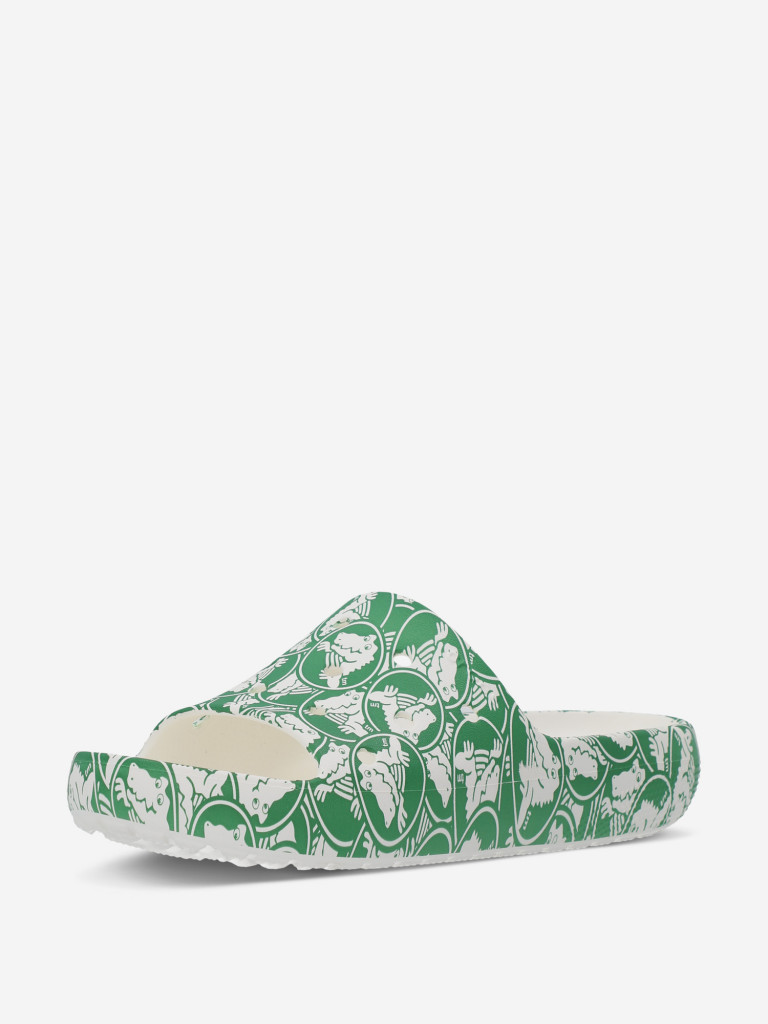 Шлепанцы мужские Crocs Classic Duke Print Slide V2 арт. 209991 зеленый ...