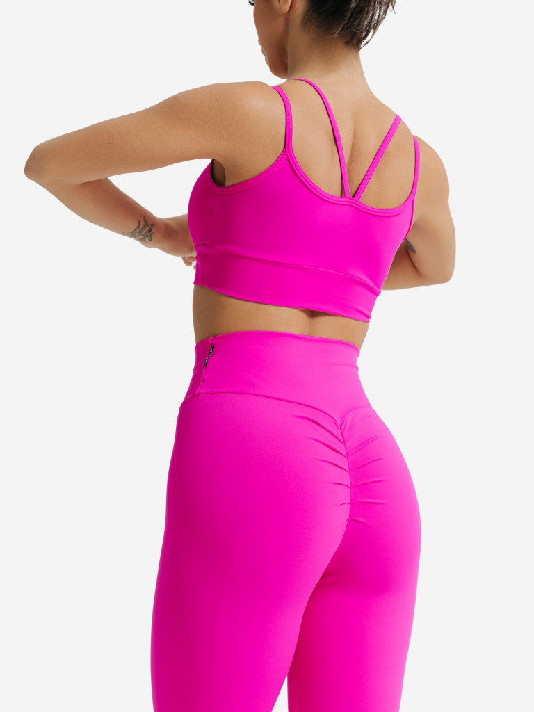 Топ спортивный женский Forstrong Light bra Розовый цвет — купить за 2500 руб. со скидкой 24 % ...