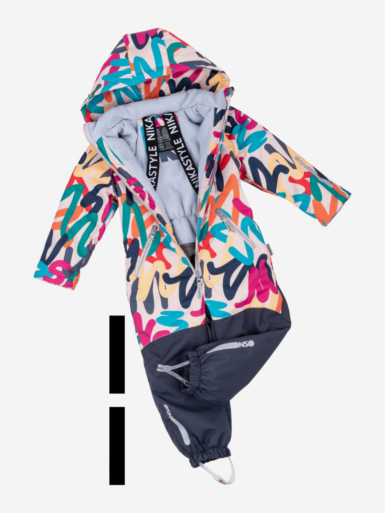 Комбинезон NIKASTYLE песок/графит цвет — купить за 7290 руб. со скидкой 26 %, отзывы в интернет ...