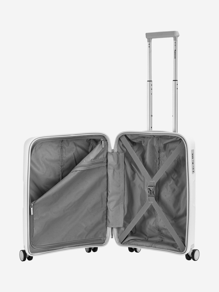 Чемодан Robinzon белый цвет — купить за 11495 руб. со скидкой 45 %, отзывы в интернет-магазине ...