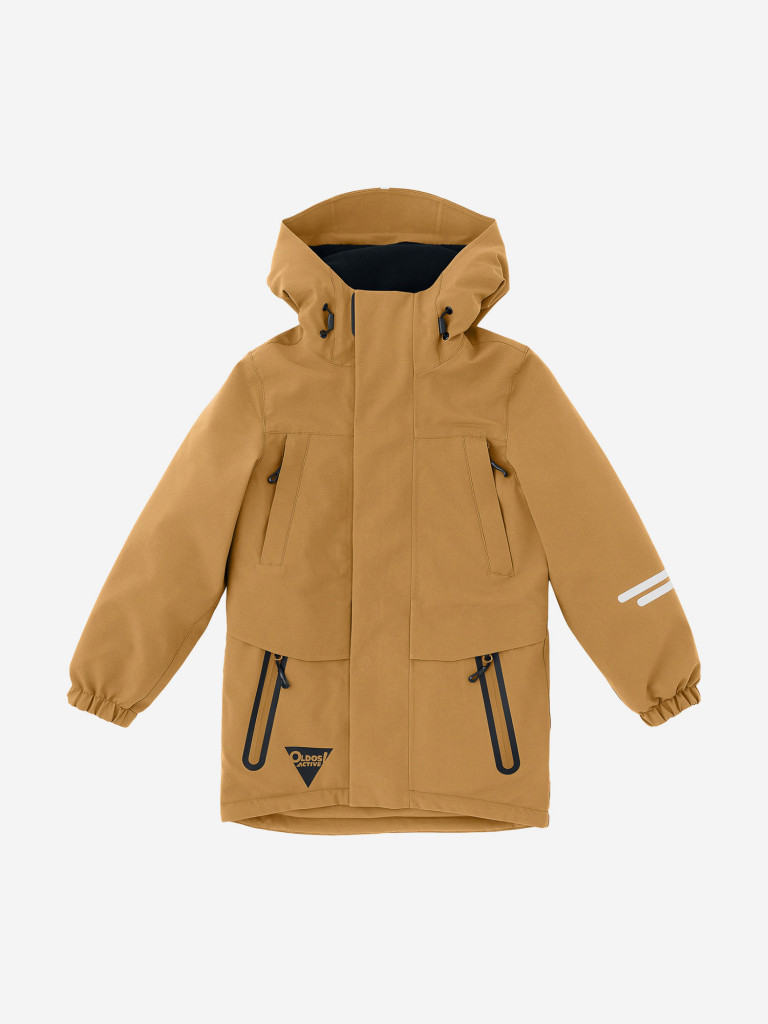 Куртка утепленная для мальчика Oldos гочичный цвет — купить за 9599 руб. со скидкой 15 %, отзывы ...