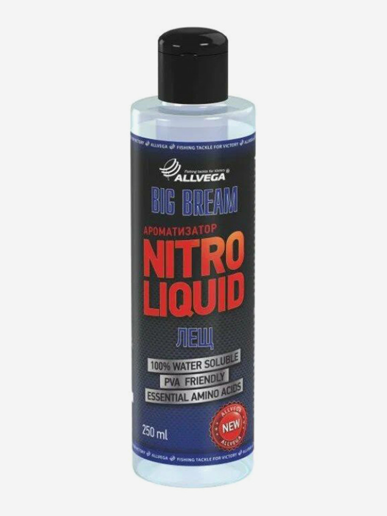 Набор ароматизаторов Nitro Liquid мультифрукт, карп, карась, лещ, 3 ...