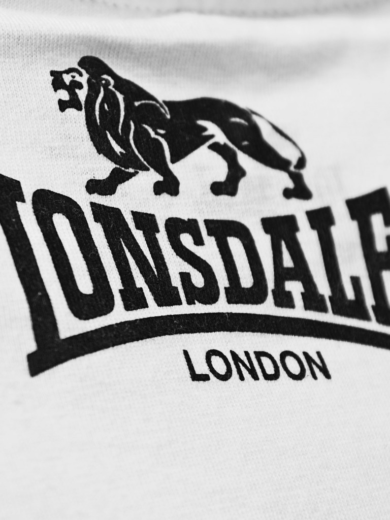 Футболка мужская LONSDALE LOGO Белый цвет — купить за 1673 руб. со ...
