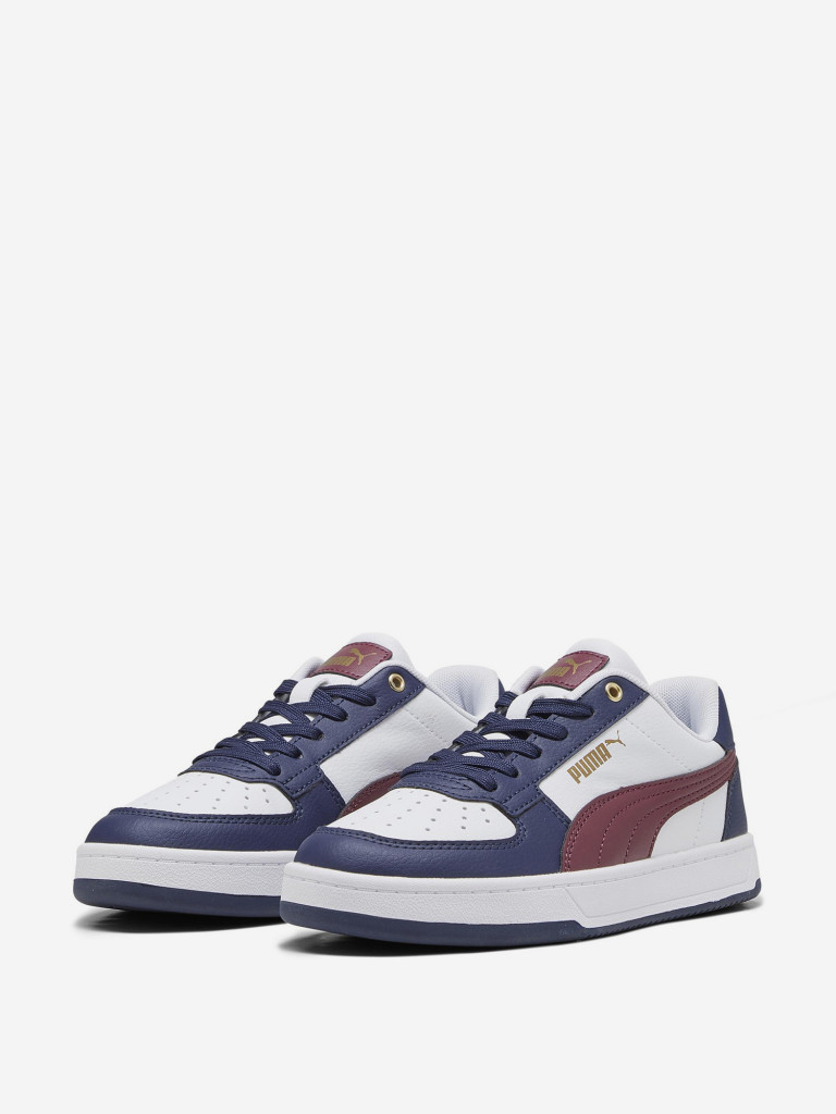 Кеды детские PUMA Caven 2.0 Jr арт. 393837 белый/синий/бордовый цвет ...