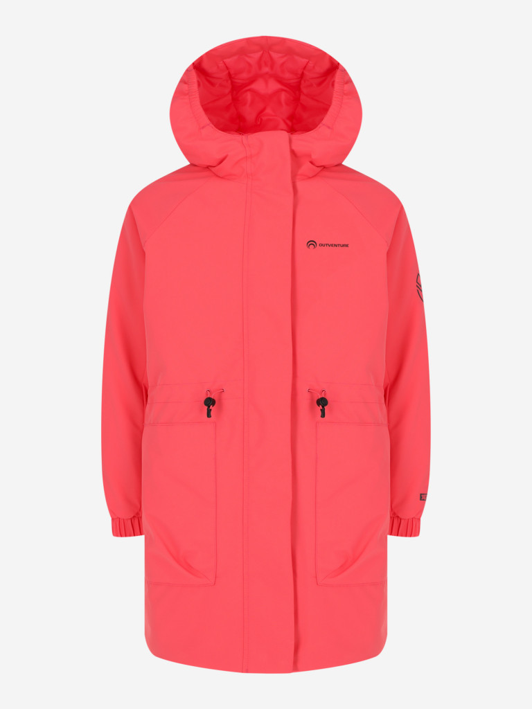 Куртка утепленная для девочек Outventure арт. 131823 пионовый цвет ...