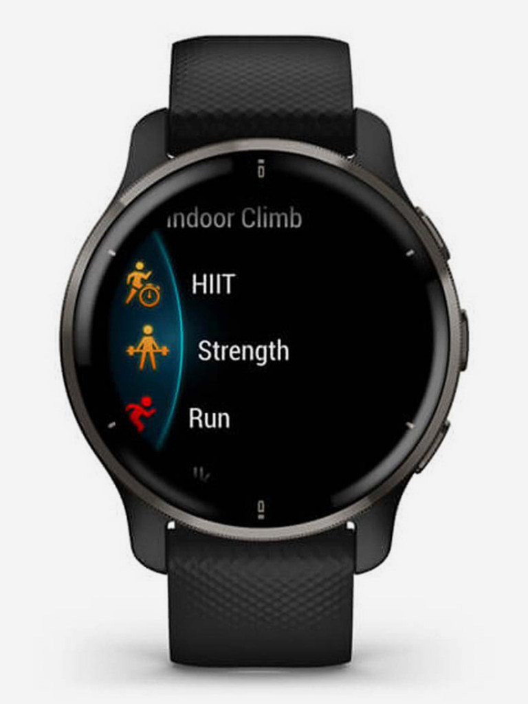 Спортивные наручные часы Garmin Venu 2 Plus Black Slate арт. 010-02496 ...