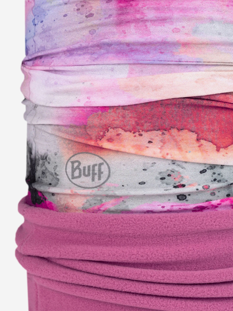 Бандана Buff Polar Kepha Multi Розовый/Серый цвет — купить за 3090 руб ...